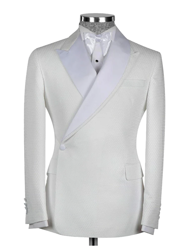 Mens One Button 2 Piece Cream Tuxedo – zarayee